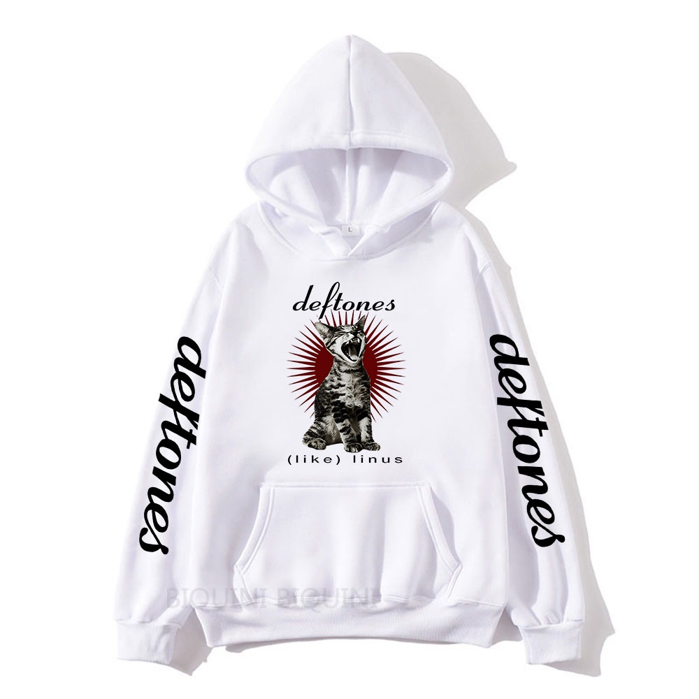 Metal Rock Band Deftones Graphic Print Hoodies Long Sleeve Male Clothes ...