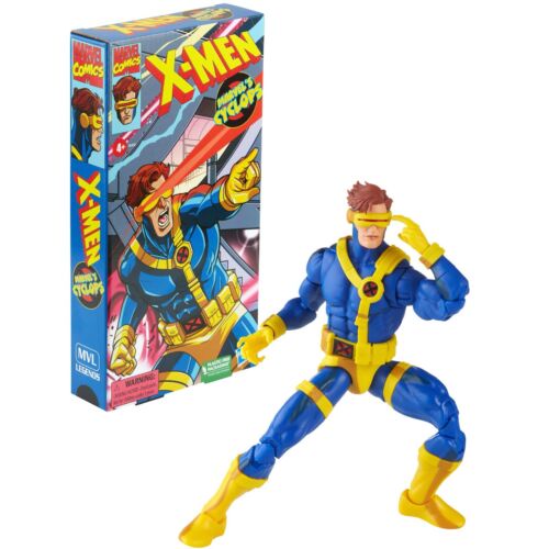 Marvel Legends VHS Cyclops / X-Men 90's Animated / Shell Shaded Cyclops ...