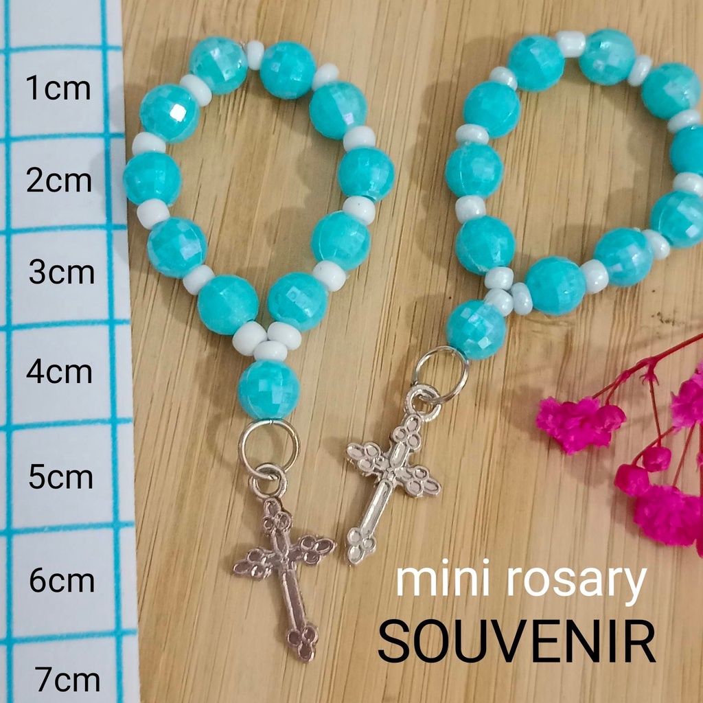 DIY Souvenir Mini Rosary | Shopee Philippines