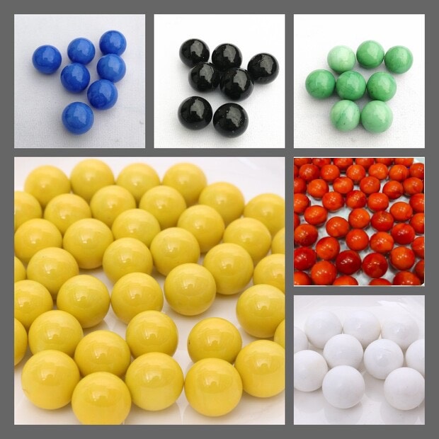 10 16mm ceramic marbles | Shopee Philippines