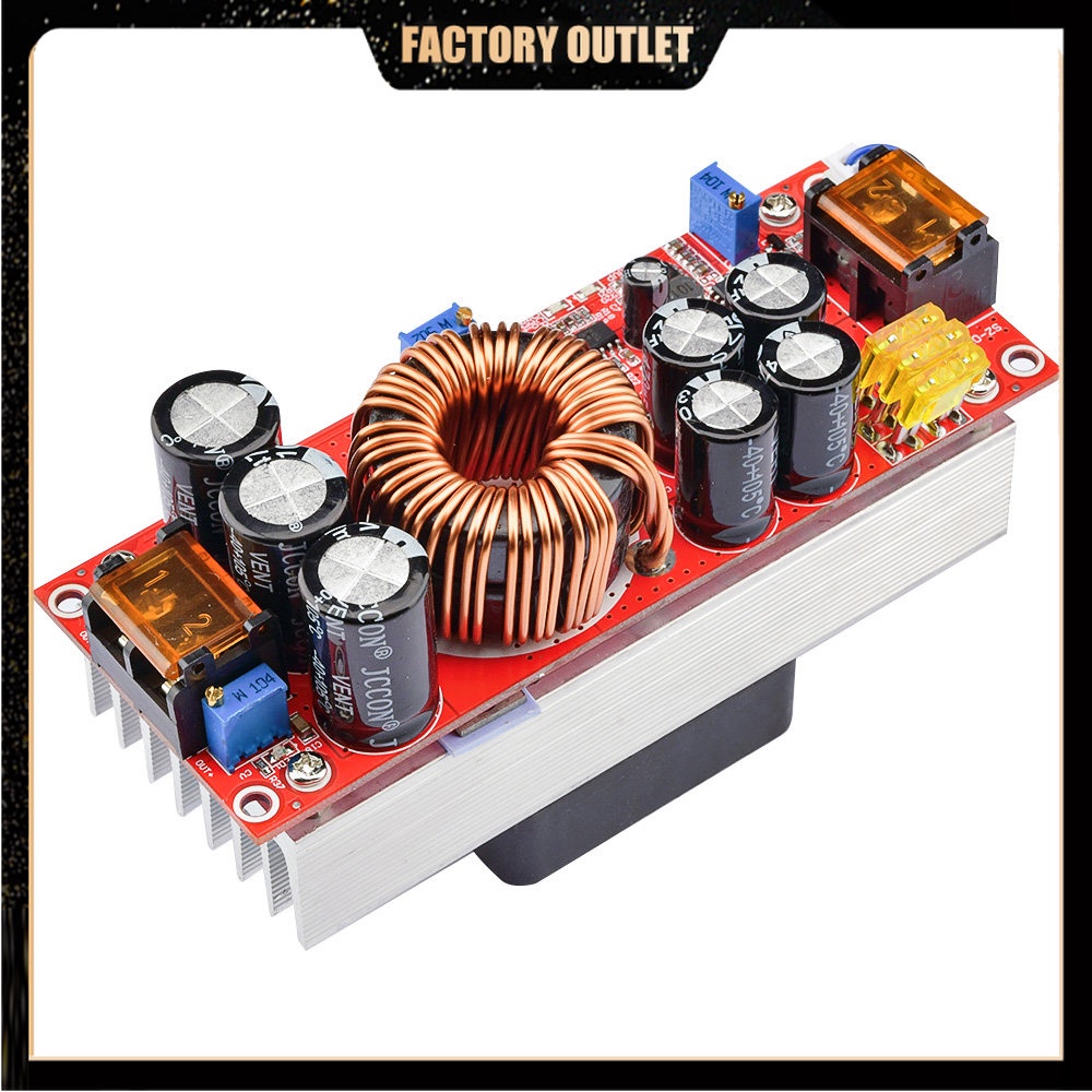 DC-DC 1800W 40A Buck-Boost Converter Power Supply Module Step-Up/Down ...