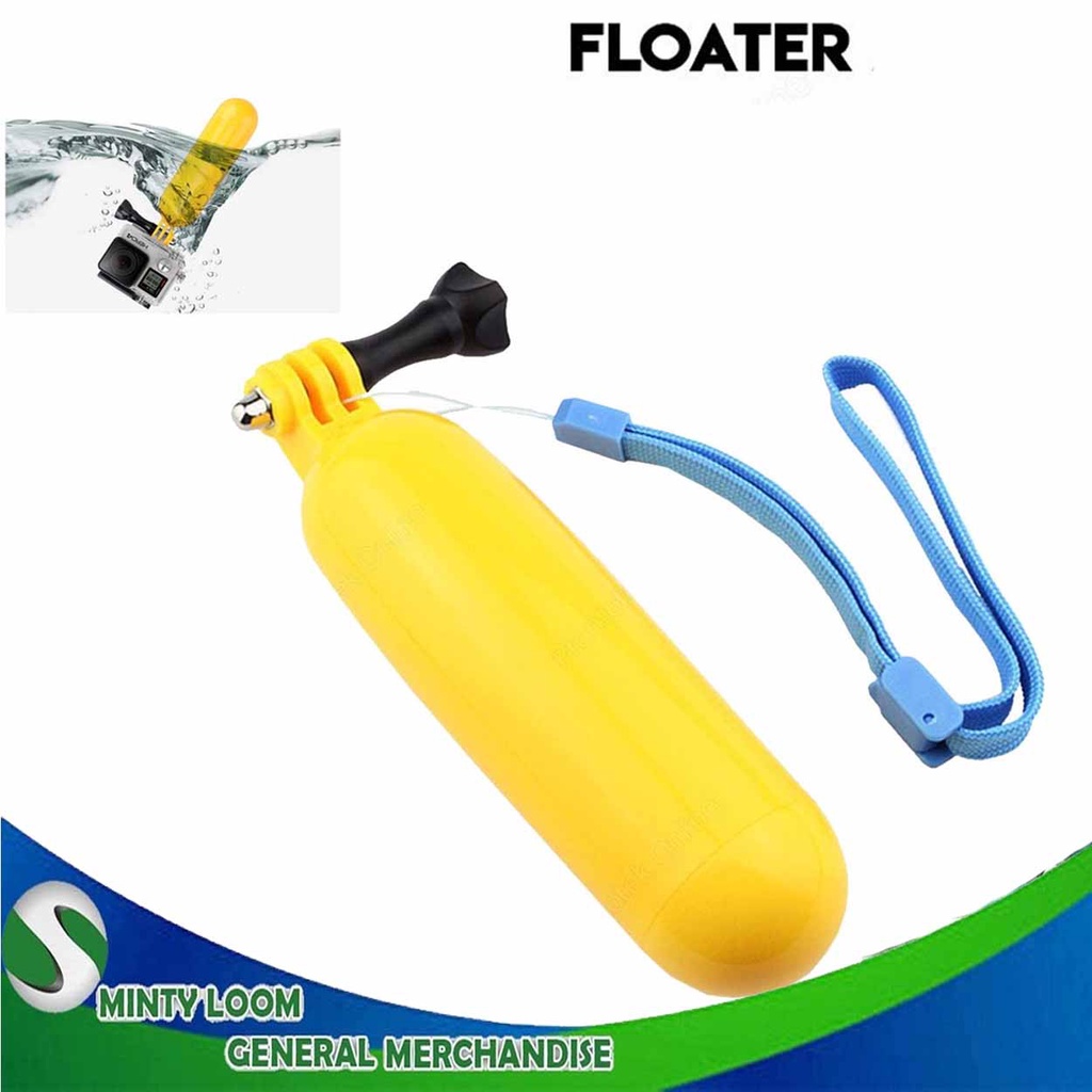 Gp81 floater bobber for gopro hero action sports cameras (yellow ...