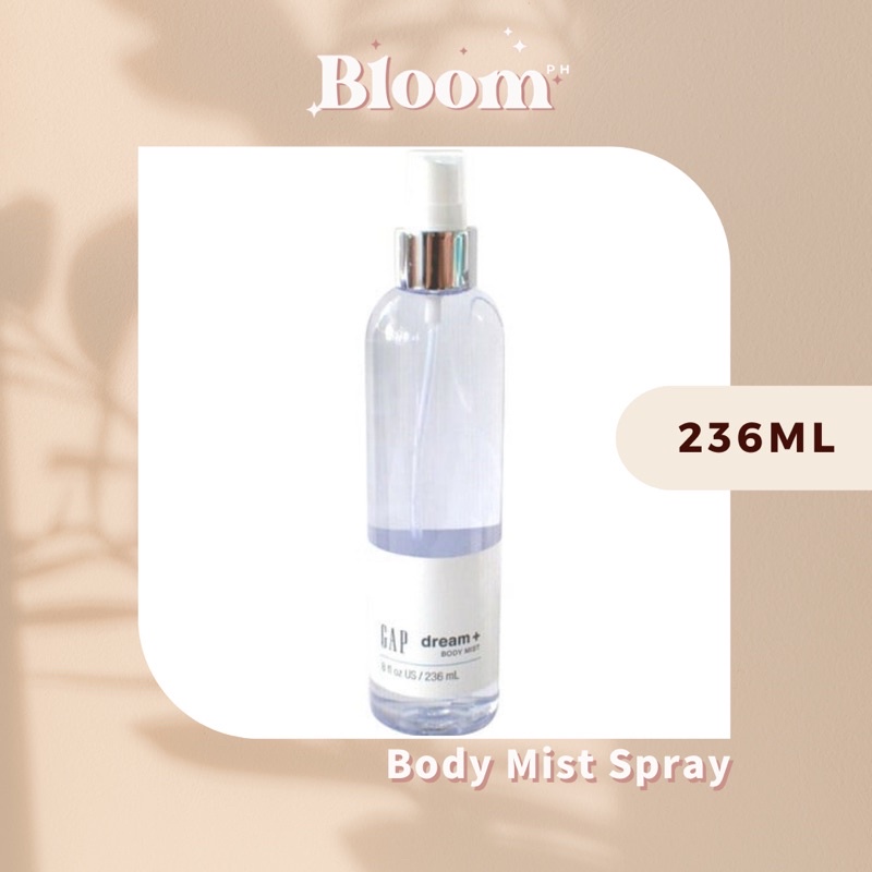 Original GAP Dream+ Body Mist Spray 236ml | Shopee Philippines