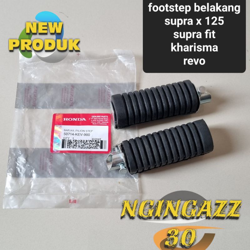 Rubber footstep footrest front step supra x grand supra x 125 fit ...