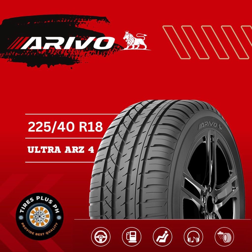 ARIVO TIRE 225/40 R18 ULTRA ARZ 4 | Shopee Philippines