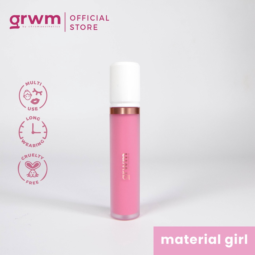 GRWM Cosmetics in Material Girl 10 Grams [ Long-lasting Makeup for Lids ...