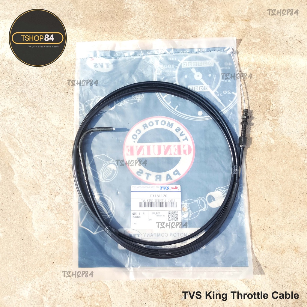 TVS King Throttle Cable Accelerator Cable #15 | Shopee Philippines