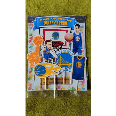 Stephen Curry Customize Cake Topper and Cupcake Topper | Shopee Philippines