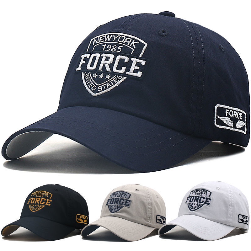 Men's Korean Hat Outdoor Sun Protection Peaked Cap Casual Baseball Cap ...