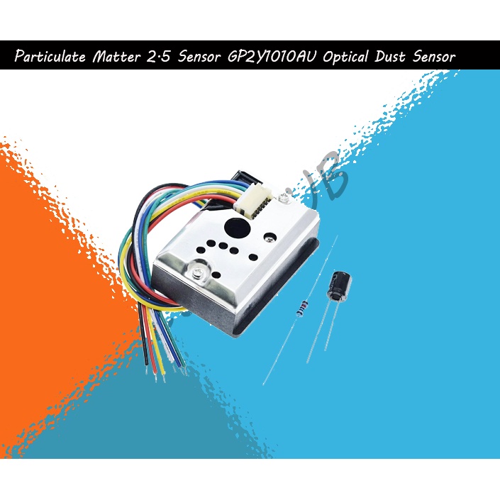 Particulate Matter 2.5 Sensor GP2Y1010AU Optical Dust Sensor | Shopee ...