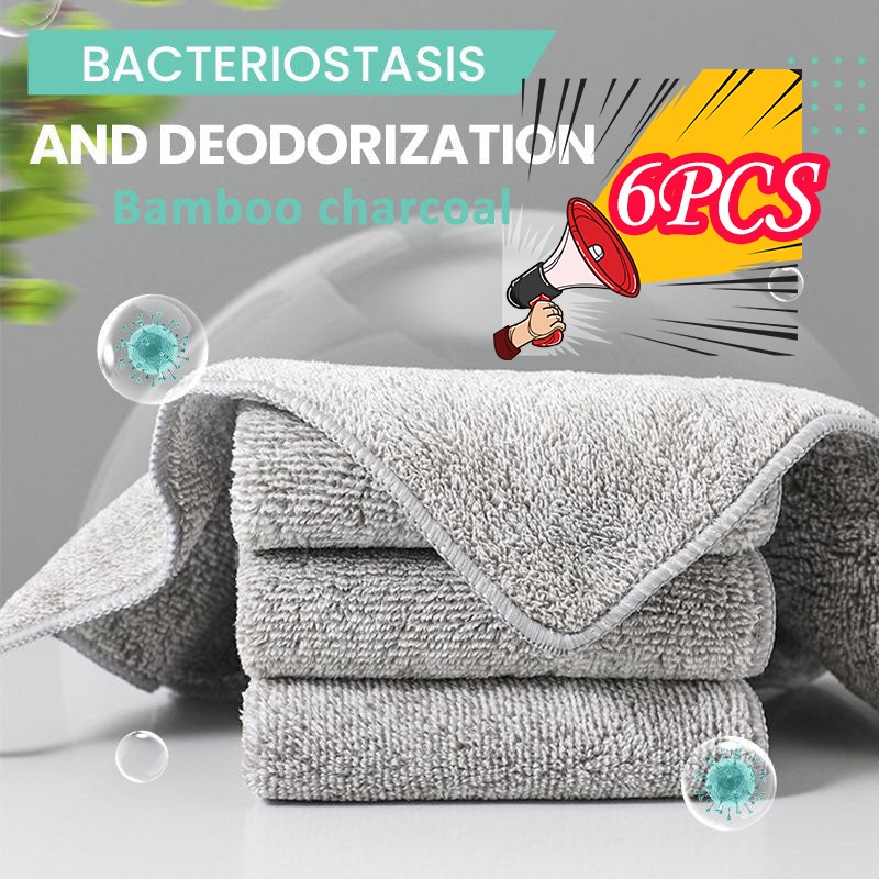 Dishcloth Fine Fiber Dishcloth Kitchen Thickened Rag Super Absorbent ...