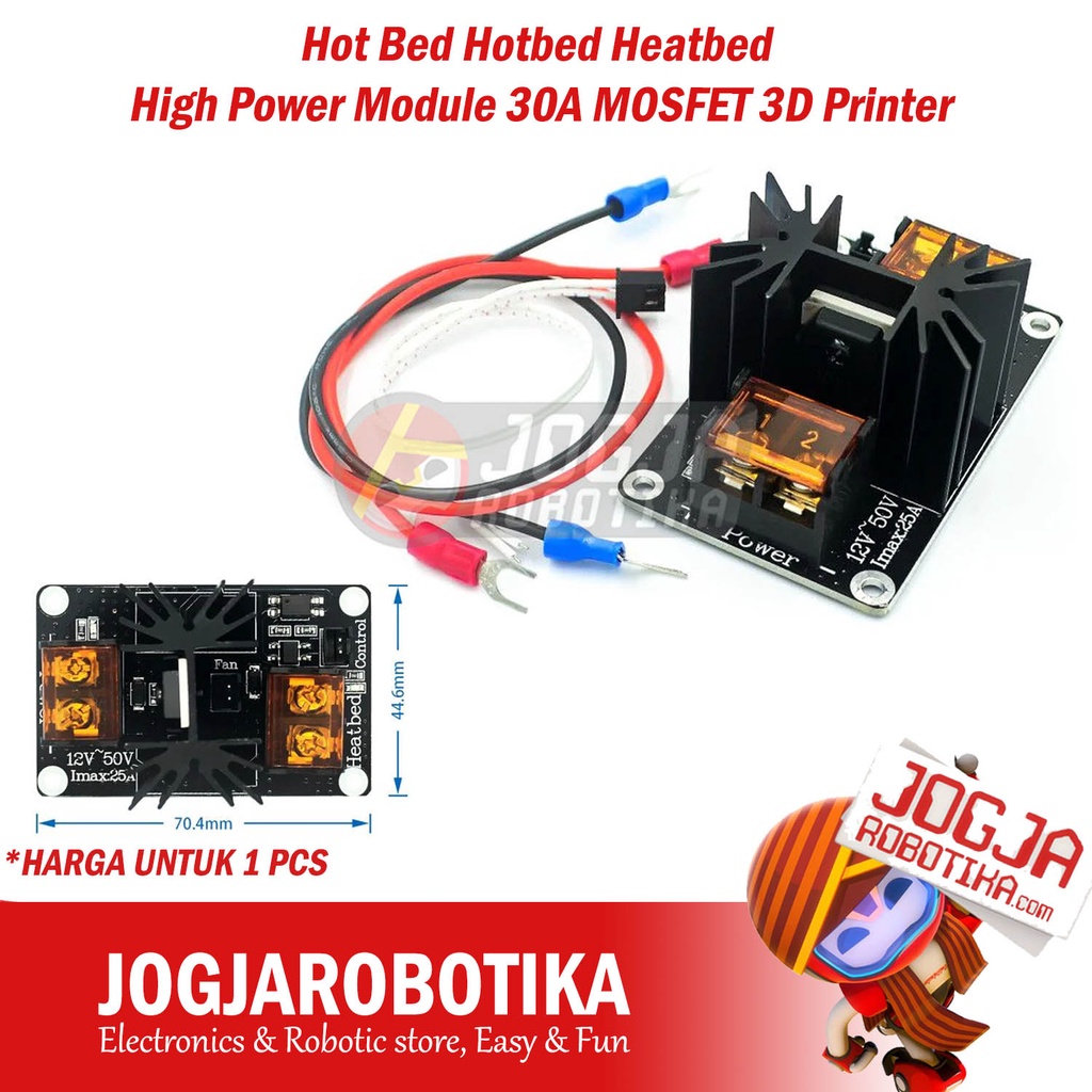 Hot Bed Hotbed High Power Module 30A Real Max 25A MOSFET 3D Printer ...