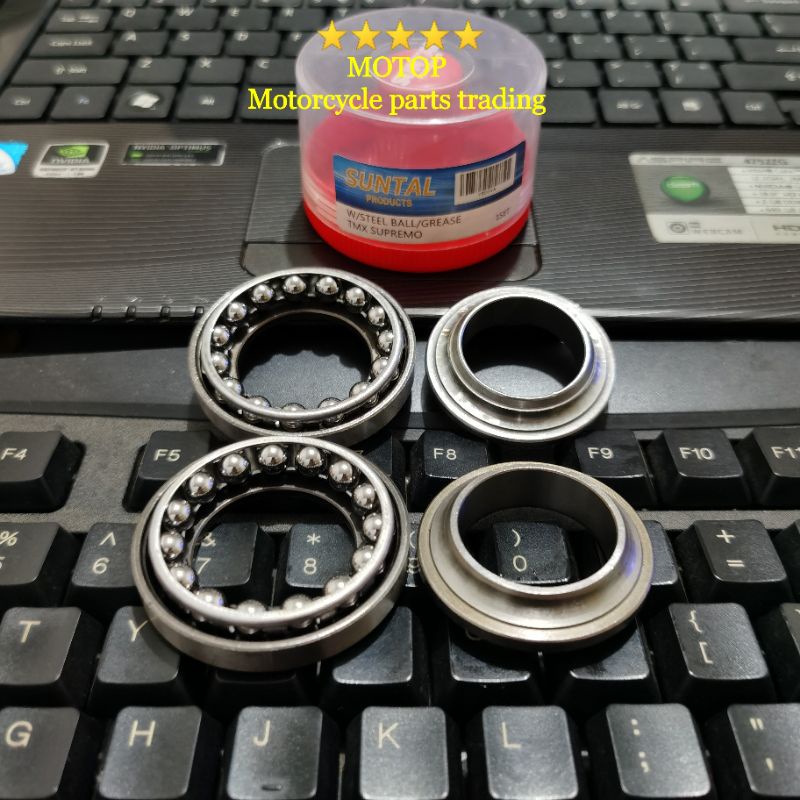 SUNTAL BALL RACE SET FOR - MIO SPORTY - RAIDER - WAVE 100 - XRM 125 ...