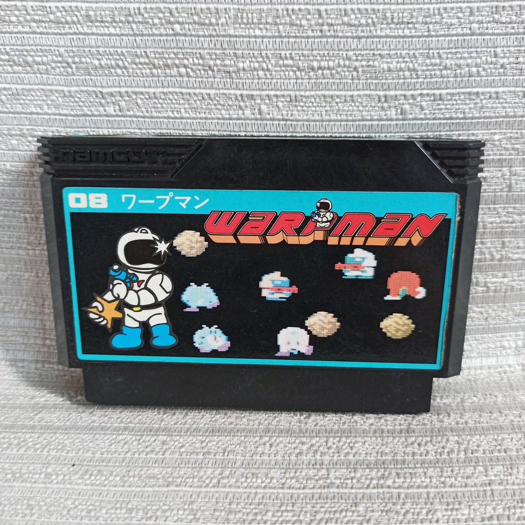 Warpman Original Famicom Nintendo Family Computer Video Game Japan ...