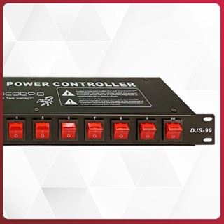 DJ SCORPIO ( DJS-99 ) - 10 Channel Power Controller 10 Power Switch ...