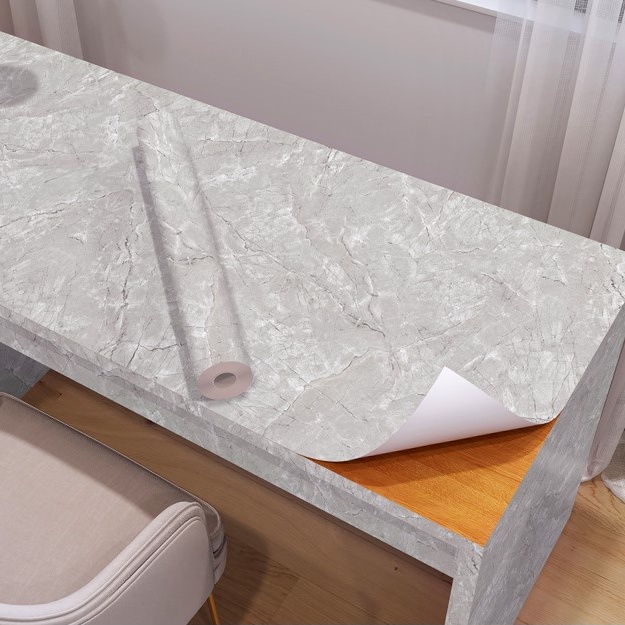 Table wallpaper/self adhesive marble sticker/vinyl waterproof and oil ...
