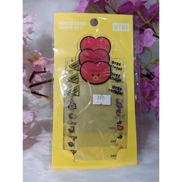 BT21 MININI PHOTO CARD COVER SET TATA 3P | Shopee Philippines