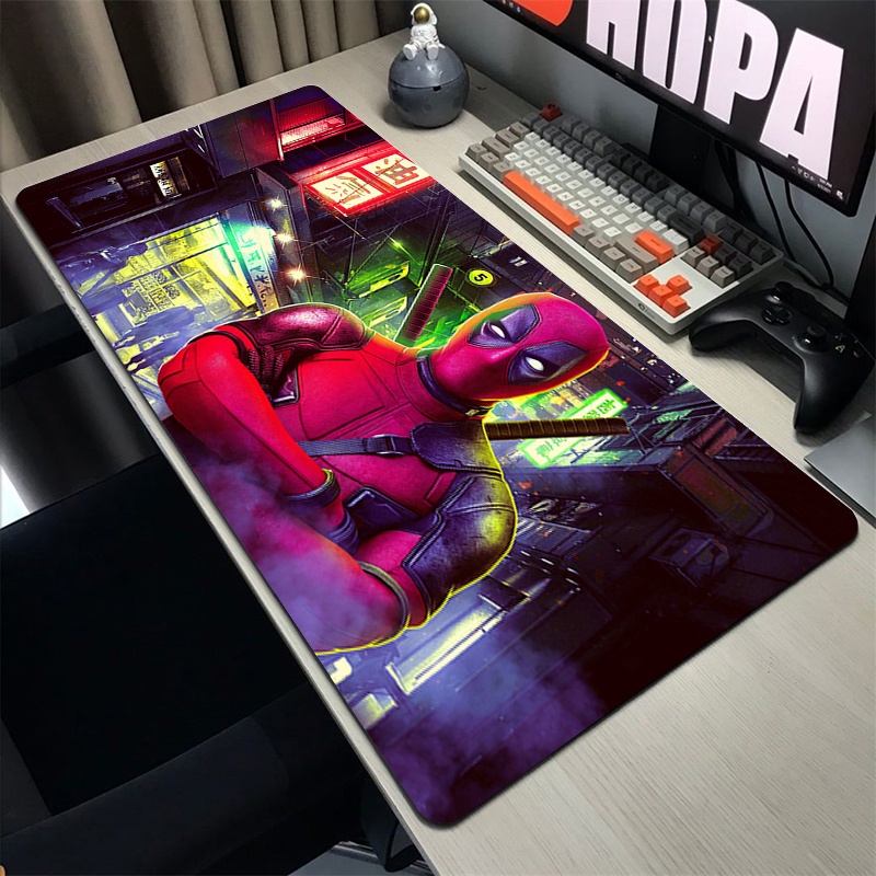Deadpool Mousepad Anime Mouse Pad Xxl Cartoon Pc Gamer Accessories Desk ...