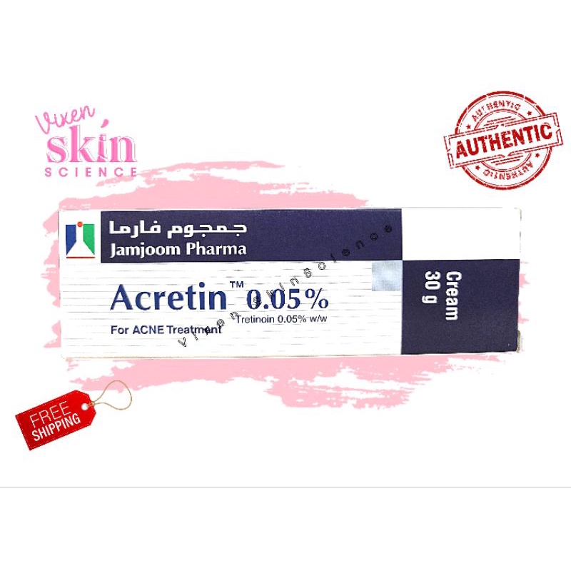 Acretin Cream 0.05% (Expiration Dec 2024) | Shopee Philippines