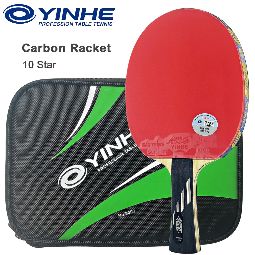 Yinhe Professional Table Tennis Racket 7/8/9/10 Star Carbon Offensive ...