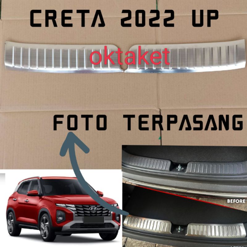 Hyundai Creta Stainless chrome rear sillplate | Shopee Philippines