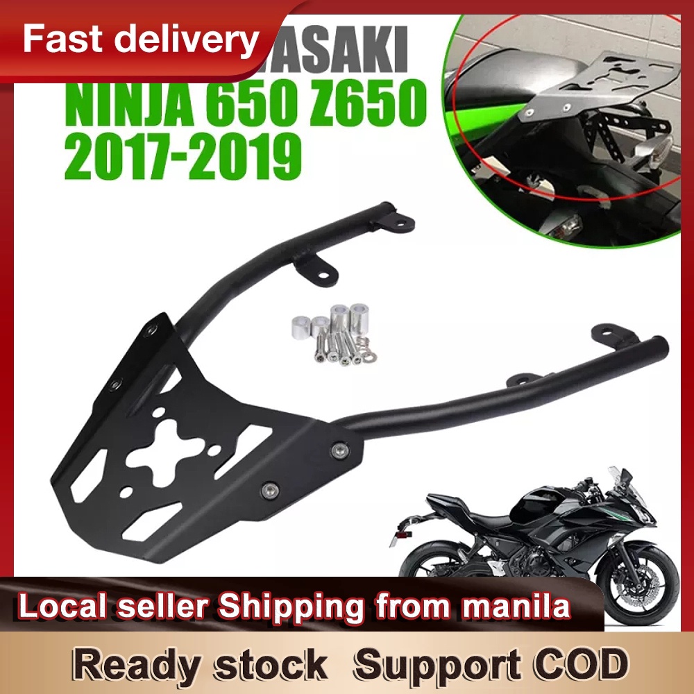 Motorcycle Rear Luggage Rack Carrier Support Shelf Holder Trunk Bracket ...