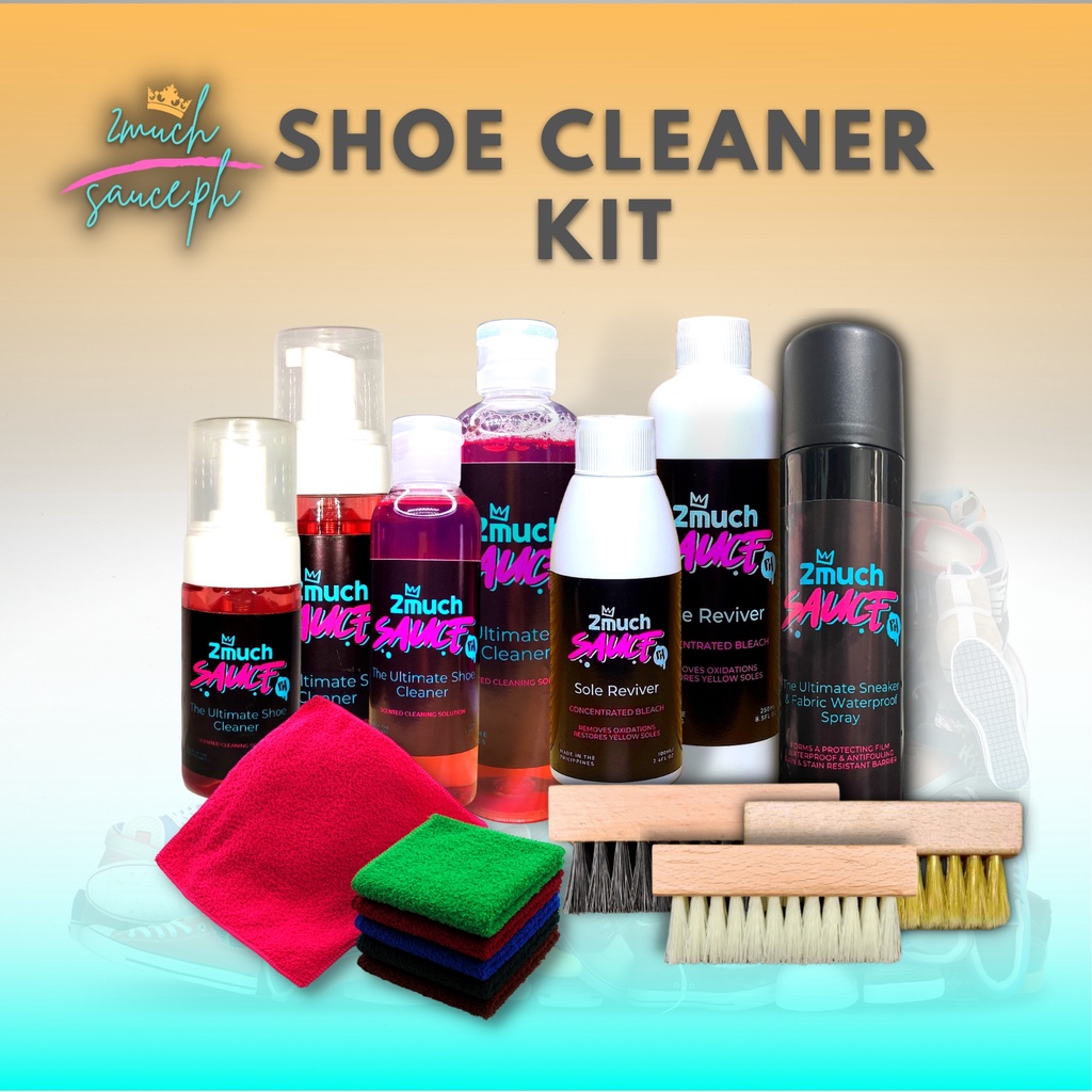 SHOE CLEANER sneaker cleaner sneaker cleaning kit by 2muchsauce.ph ...