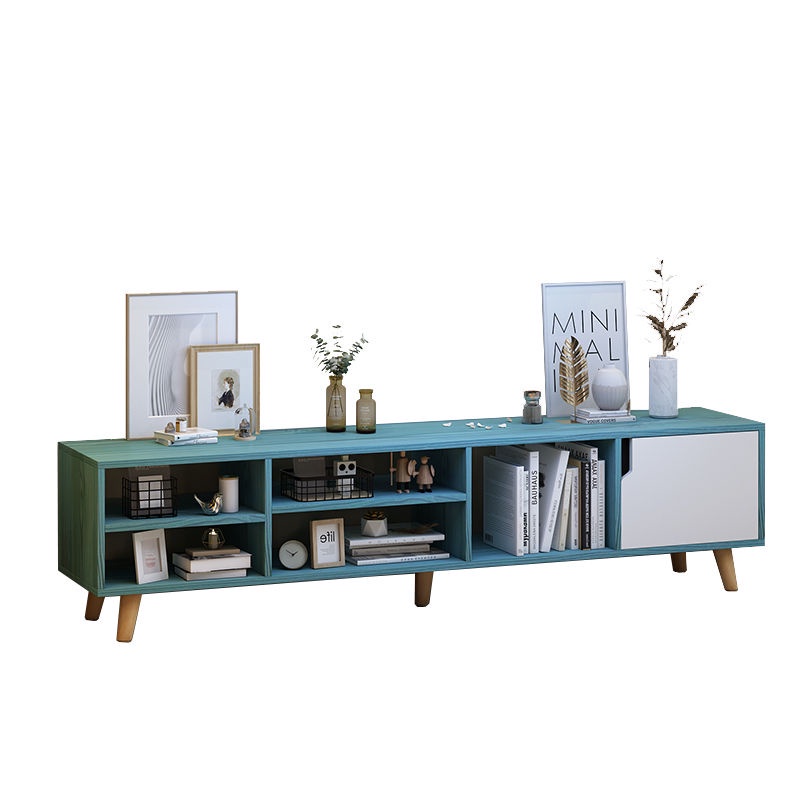 Nordic TV Cabinet and Tea Table Combination Table Simple Modern Small ...