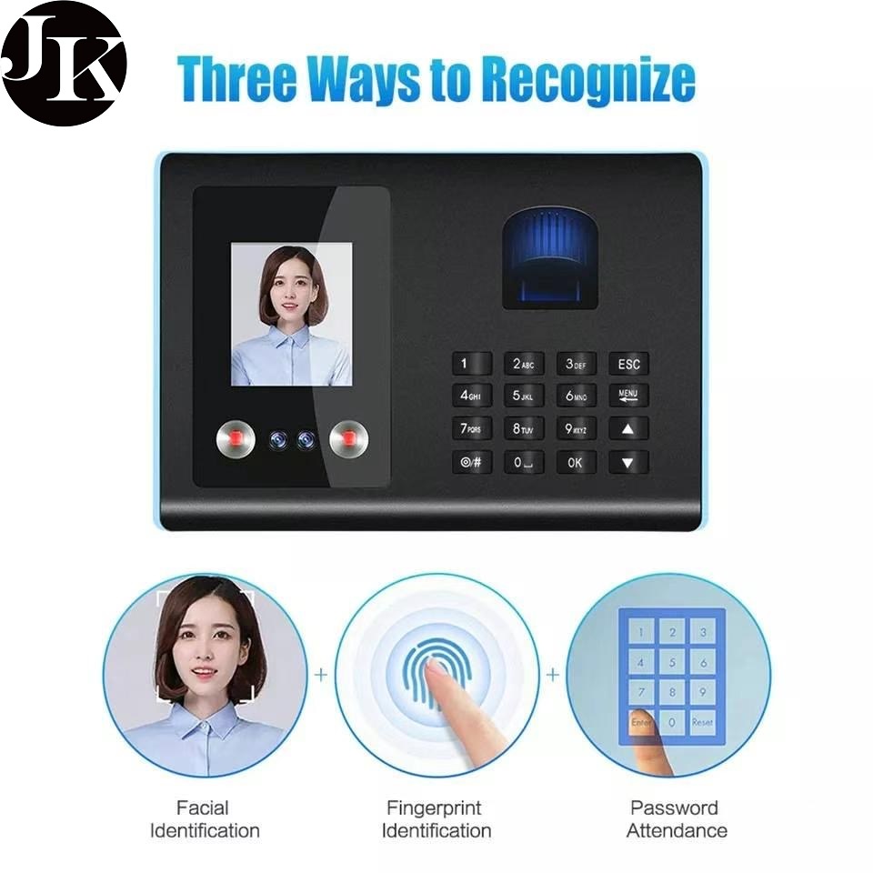 JK Intelligent Attendance Machine Fingerprint Face Password Recognition ...
