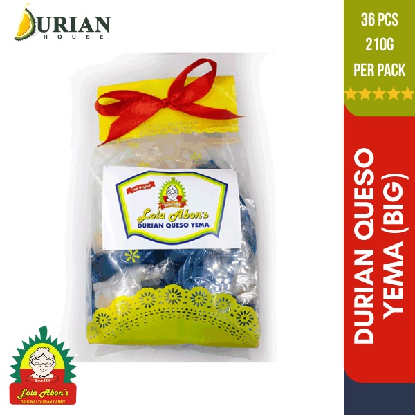 Durian House | The Original Lola Abon's | Special Durian Queso Yema ...