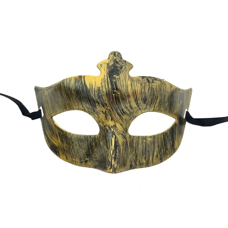 Antique flat head prince jazz crown mask fairy princess half face ...