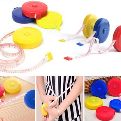 Clothes Meter 1.5m Roll Mini Roll Swivel 150cm Tape Measuring Tool ...