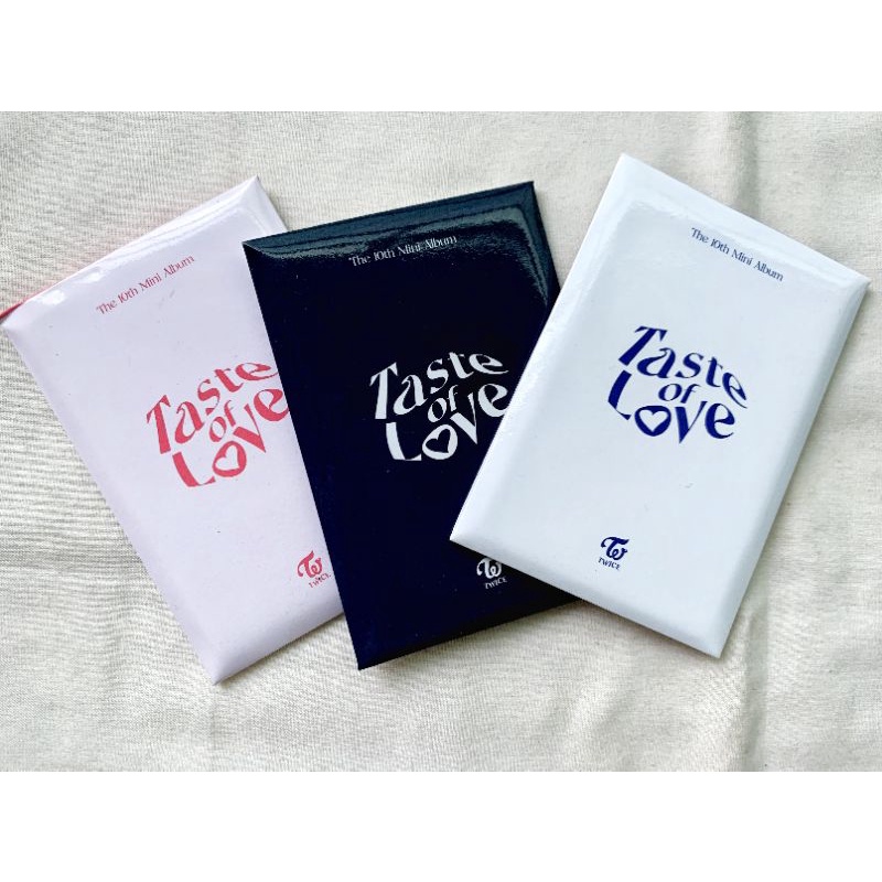 Official TWICE Taste of Love POB Card Set | Shopee Philippines