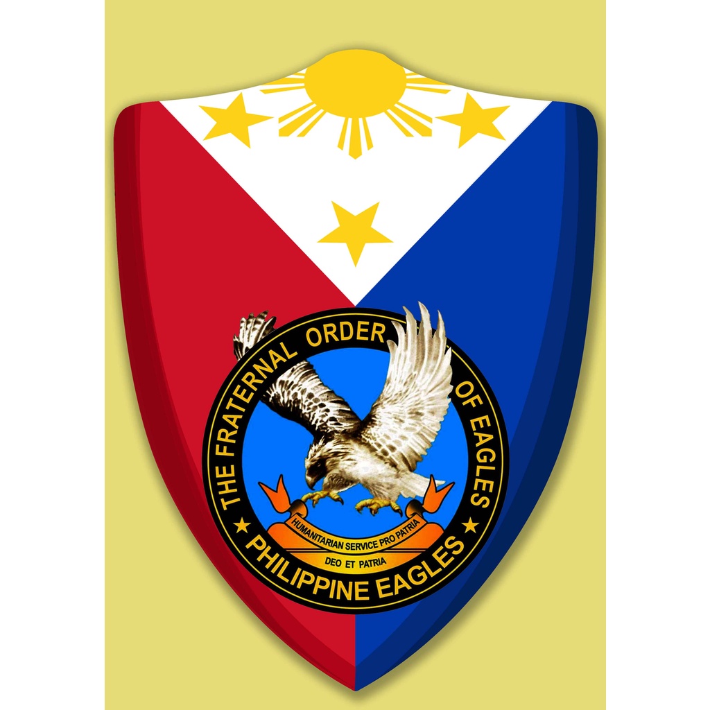 The Fraternal Order of Eagles - Philippine Flag Stickers (TFOE- PE ...