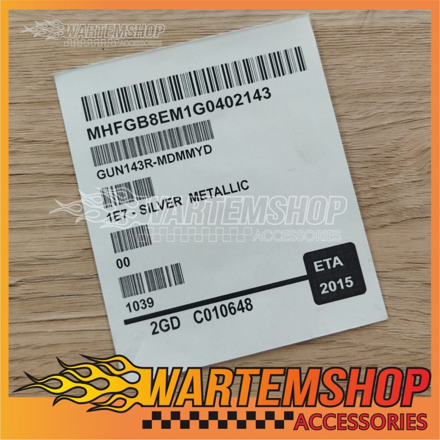 TOYOTA FORTUNER AND INNOVA BARCODE STICKER | Shopee Philippines