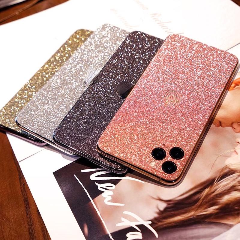 iPhone 13 Luxury Glitter Bling Phone Stickers Film iPhone 11 Pro Max ...