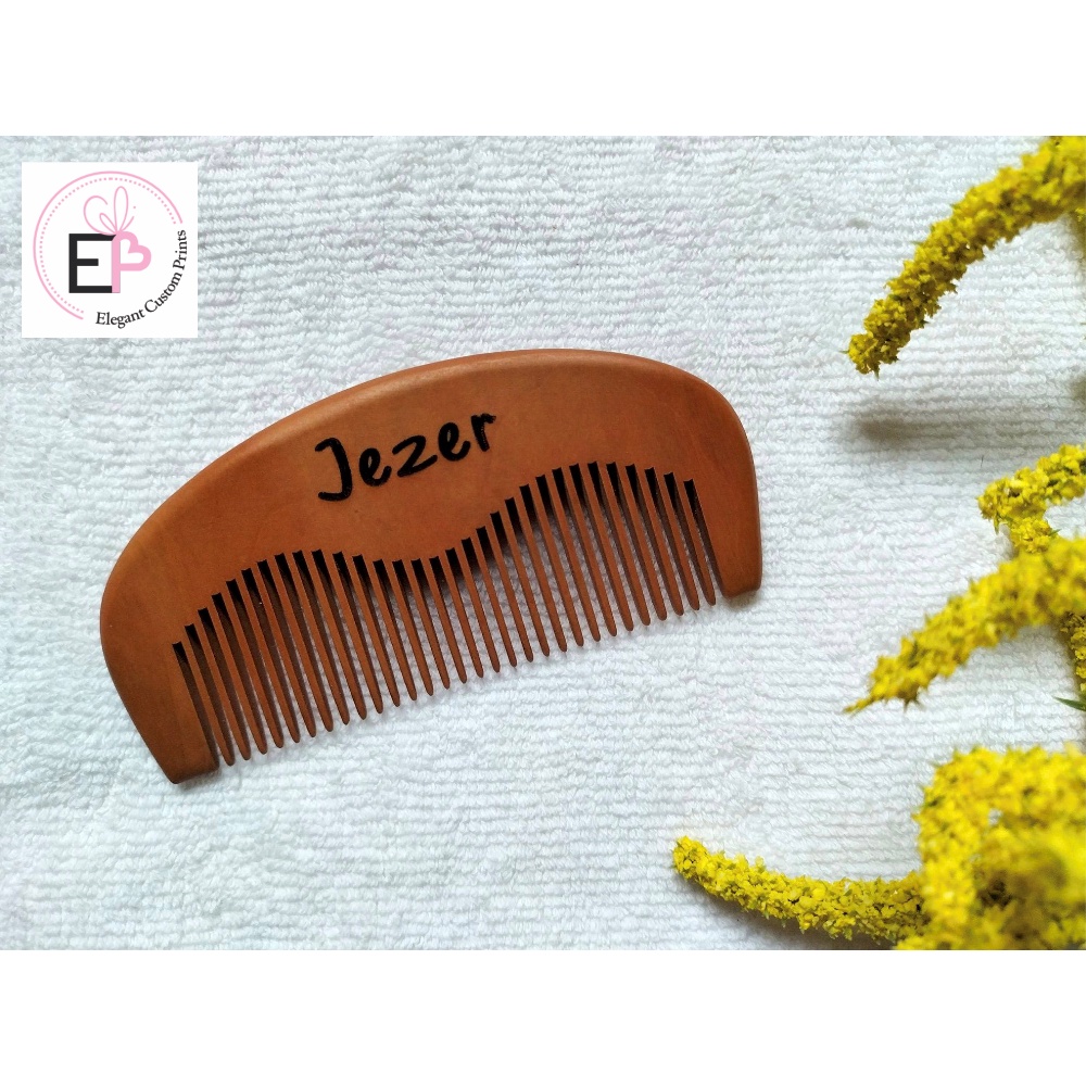 PERSONALIZED Comb with laser engrave | Shopee Philippines