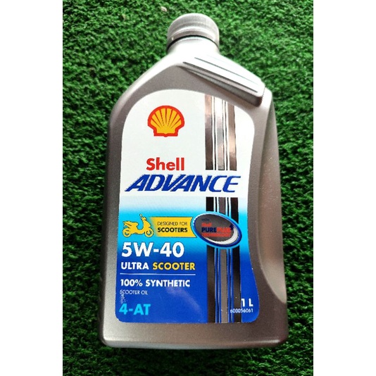 Shell Advance Ultra Scooter 5w 40 1 Liter 100% Synthetic | Shopee ...