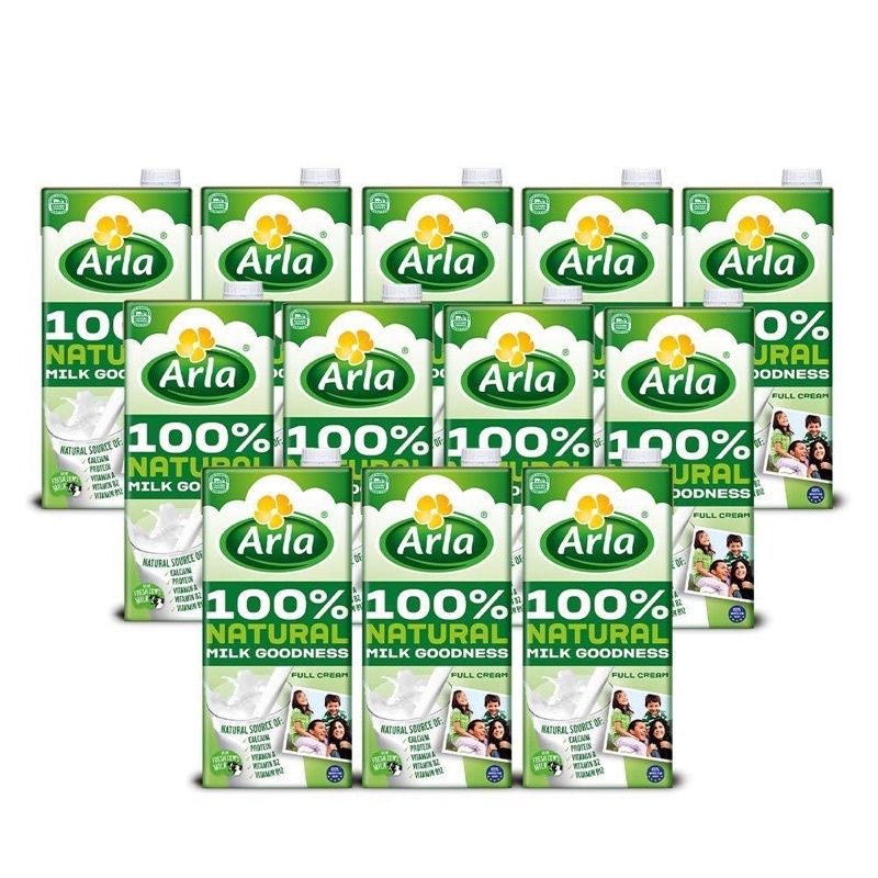 Arla Full Cream Milk UHT 1 case (12pcs) | Shopee Philippines