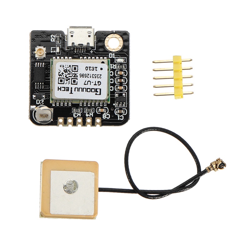 Gt U7 Gps Module Navigation Satellite Positioning Compatible Neo 6m 51 Single Chip Microcomputer
