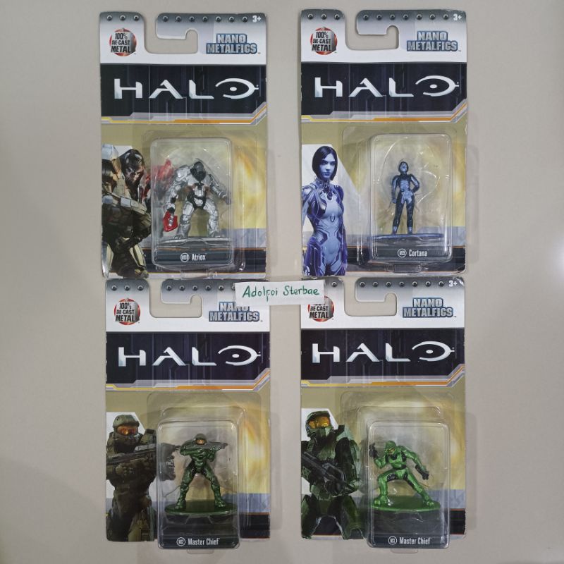 Nano metalfigs figurine halo 100% die-cast metal ms10 atriox ms9 ...