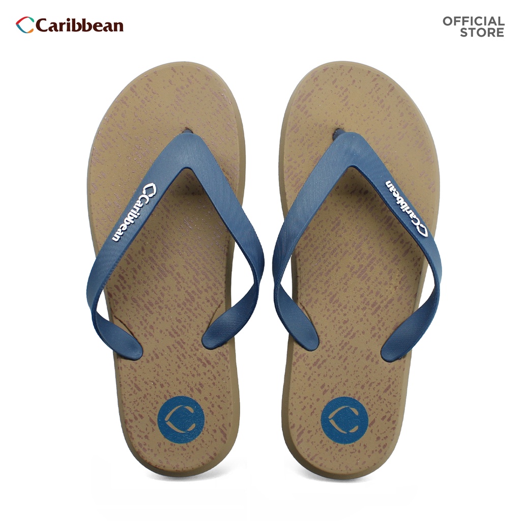 Caribbean Men Flip-flops: Belfort (Navy Blue) | Shopee Philippines