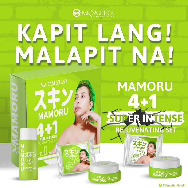 MAMORU 4+1 Super Intense Rejuvenating Set and Bloom set by Madam Kilay ...