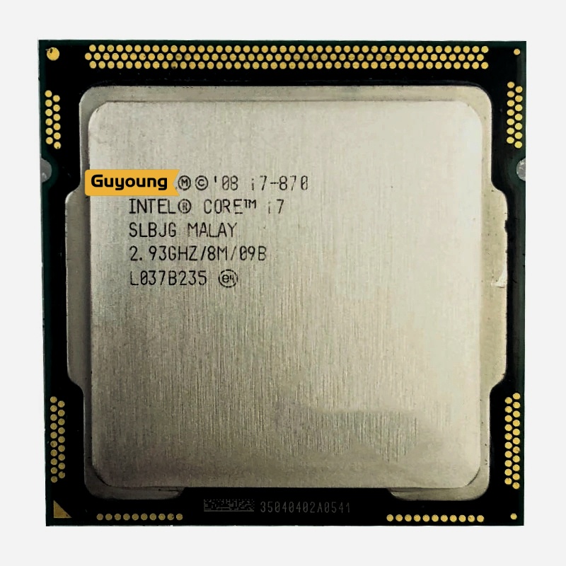 Core i7-870 i7 870 2.9 GHz Used Quad-Core CPU Processor 8M 95W LGA 1156 ...