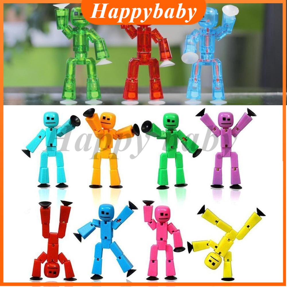 Stikbot Screen Animation Toys Shed Dolls with Sucker DIY Creat ...