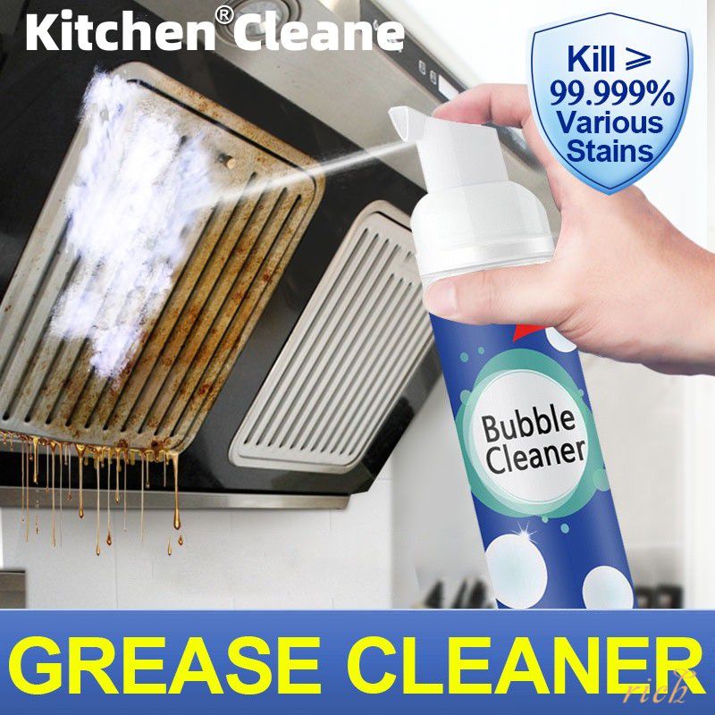 100ml/30ml Kitchen Grease Cleaner All-purpose Bubble Cleaner Rust ...