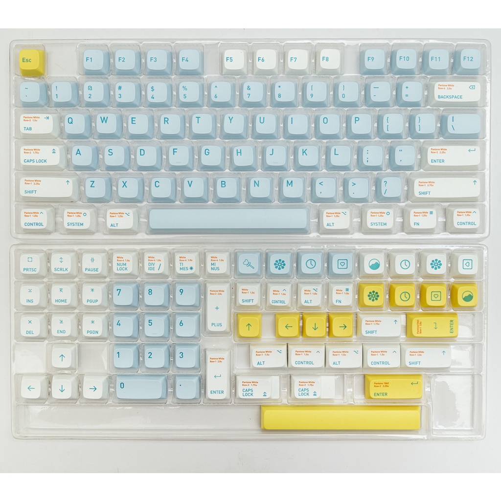 Shallow Sora Keycaps XDA Profile PBT Dye Sub Mechanical Keyboard Keycap ...