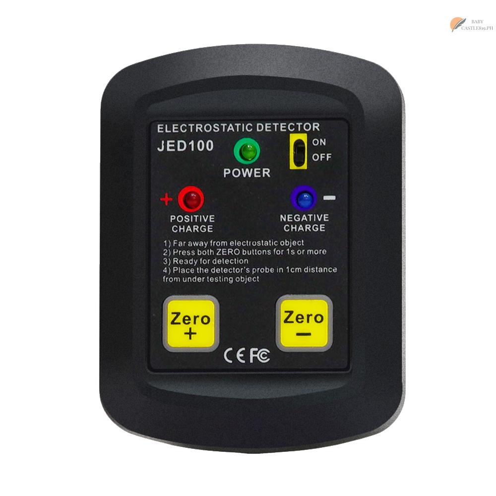 Palm-size Electrostatic Detector Portable Electrostatic Tester ...