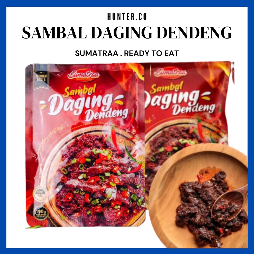 Sambal Beef Jerky Sumatraa Sambal Beef With Sumatraa Sambal Instant To ...