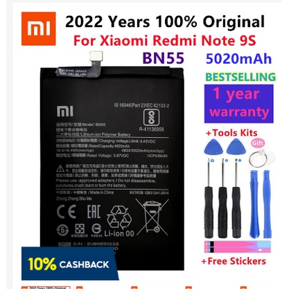 100% Original 5020mAh BN53 BN54 BN55 Replacement Battery For Xiaomi ...